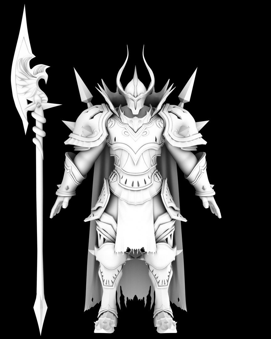 3D Model Knight Boss - TurboSquid 1154261