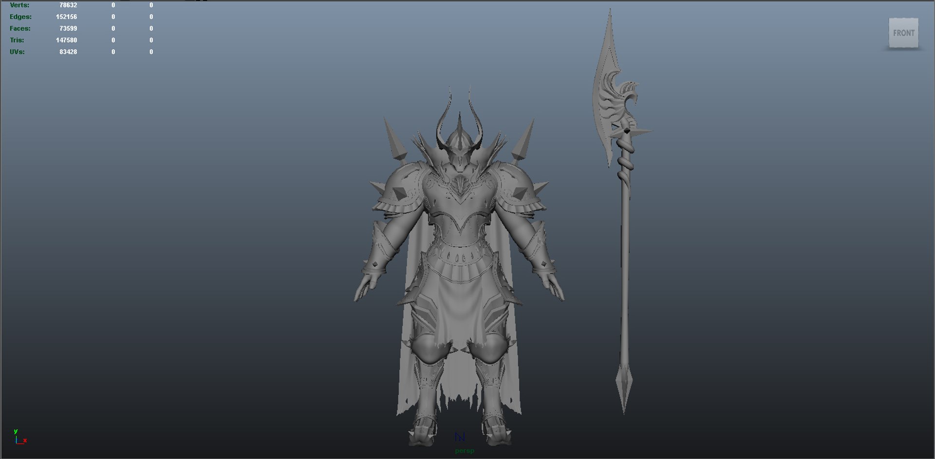 3D Model Knight Boss - TurboSquid 1154261