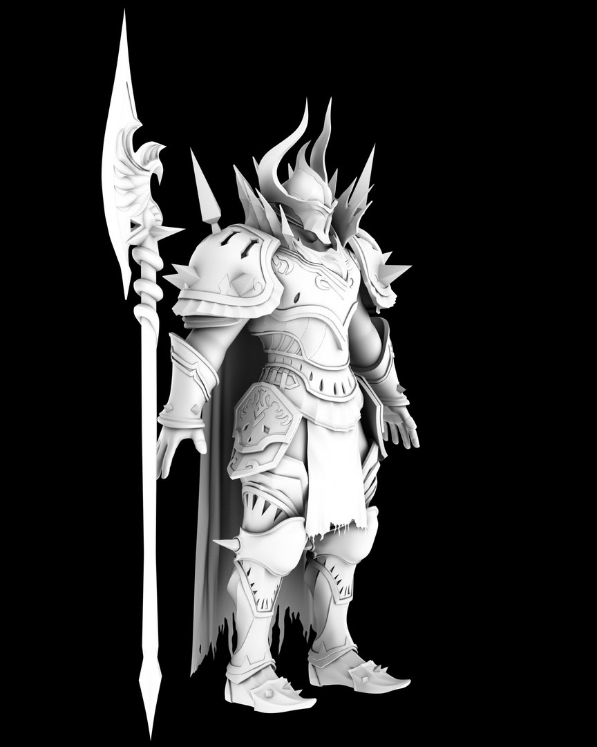3D Model Knight Boss - TurboSquid 1154261