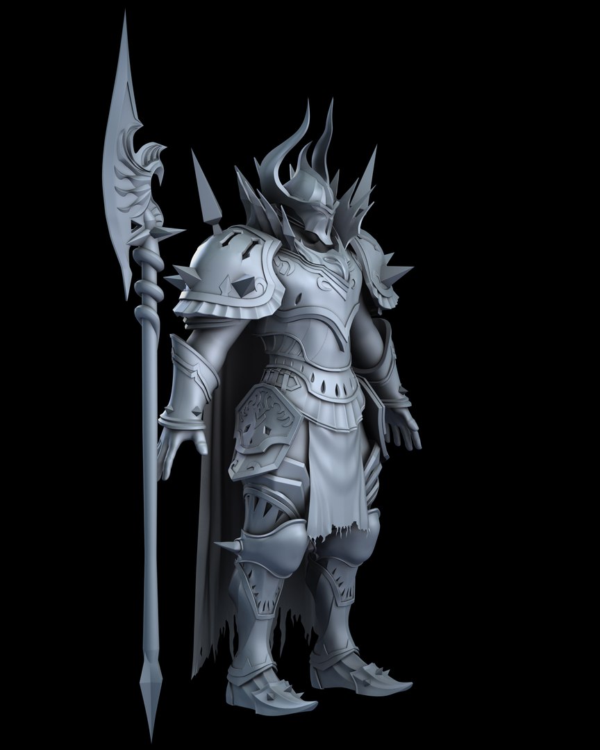 3D Model Knight Boss - TurboSquid 1154261