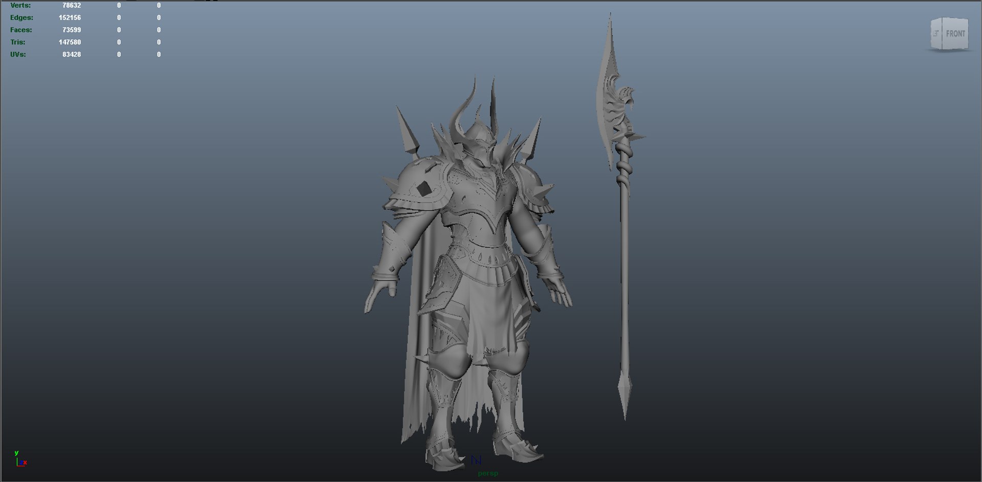 3D Model Knight Boss - TurboSquid 1154261
