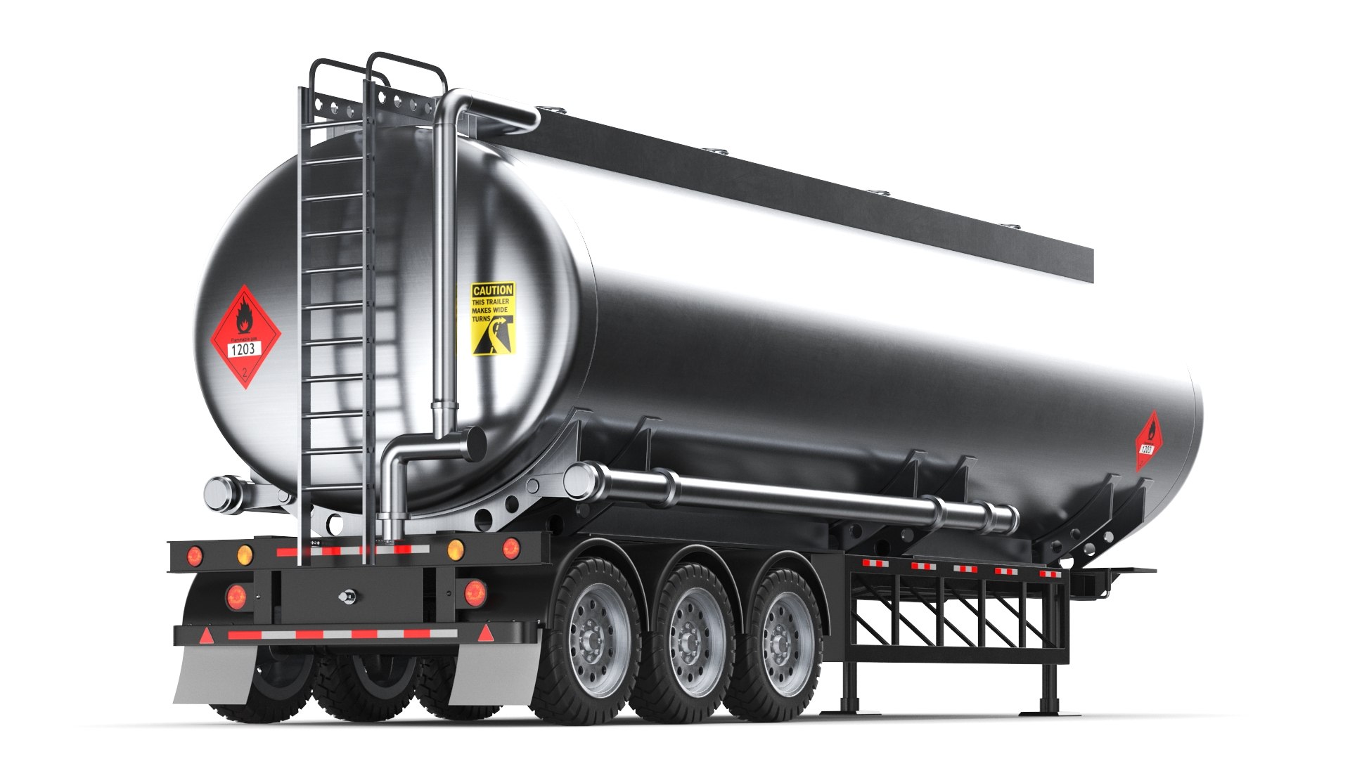 Three Detailed Industrial Gas Tanks Model - TurboSquid 2336781