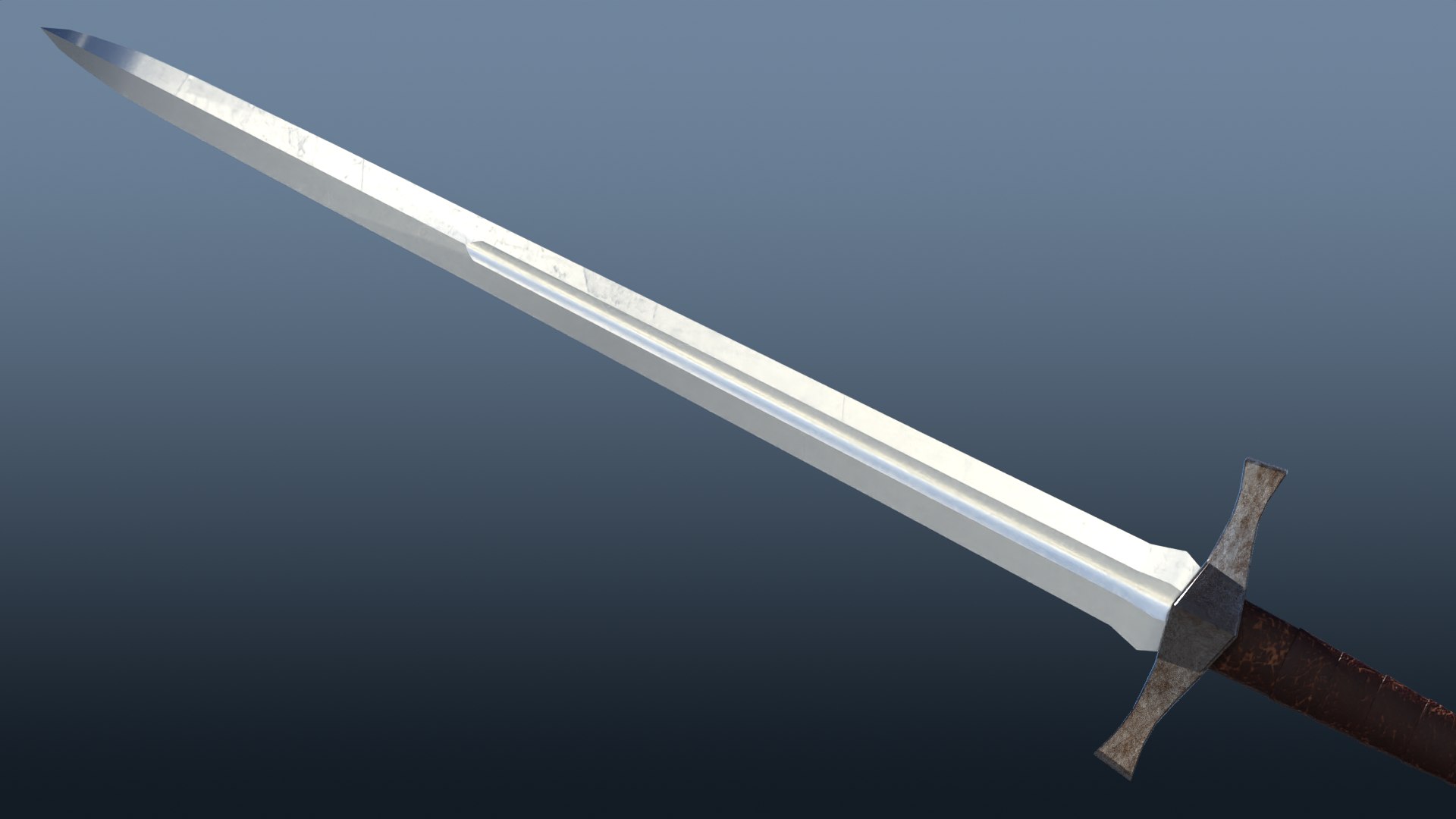 Medieval One Handed Sword 3D - TurboSquid 2254466