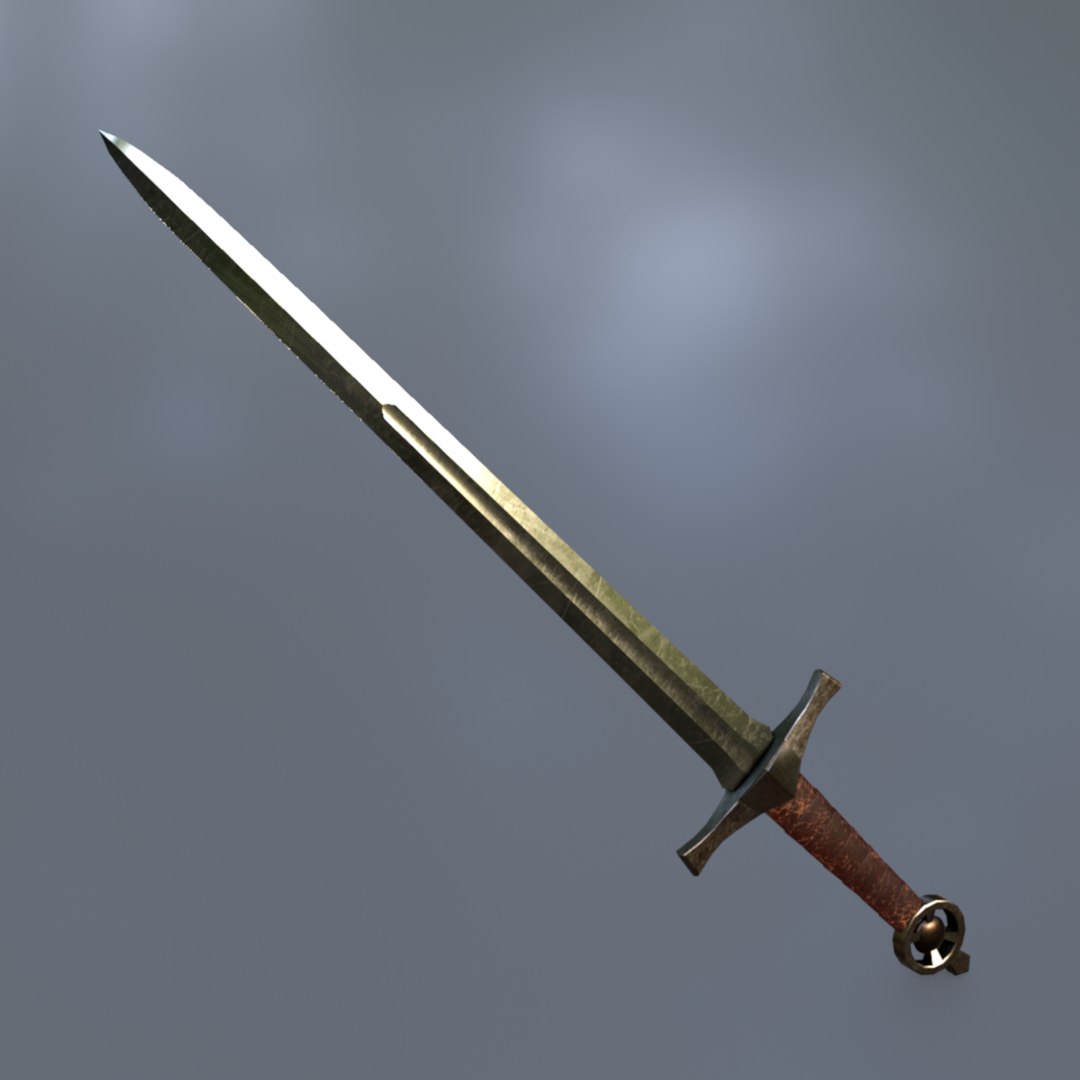 Medieval One Handed Sword 3D - TurboSquid 2254466