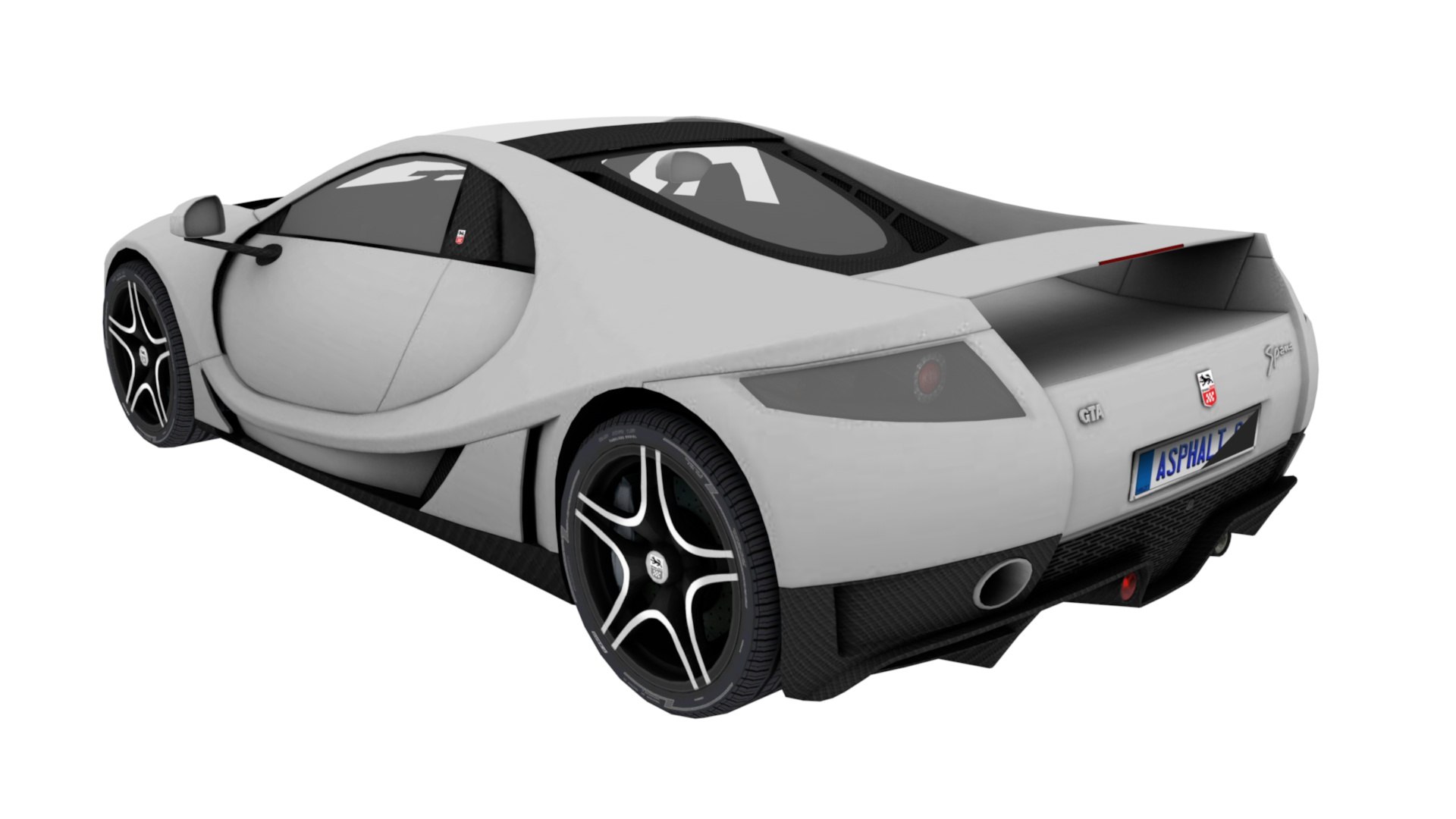 GTA Spano Car 3D Model - TurboSquid 1866800