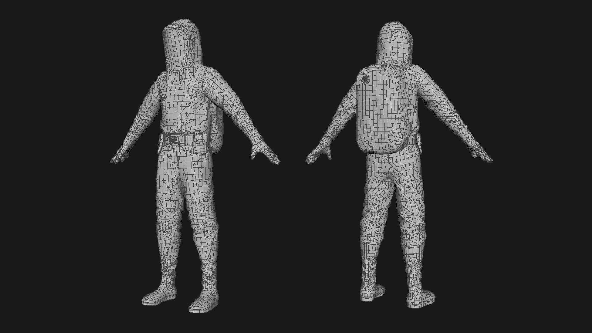 Chemical Protection 3D Model - TurboSquid 2177172