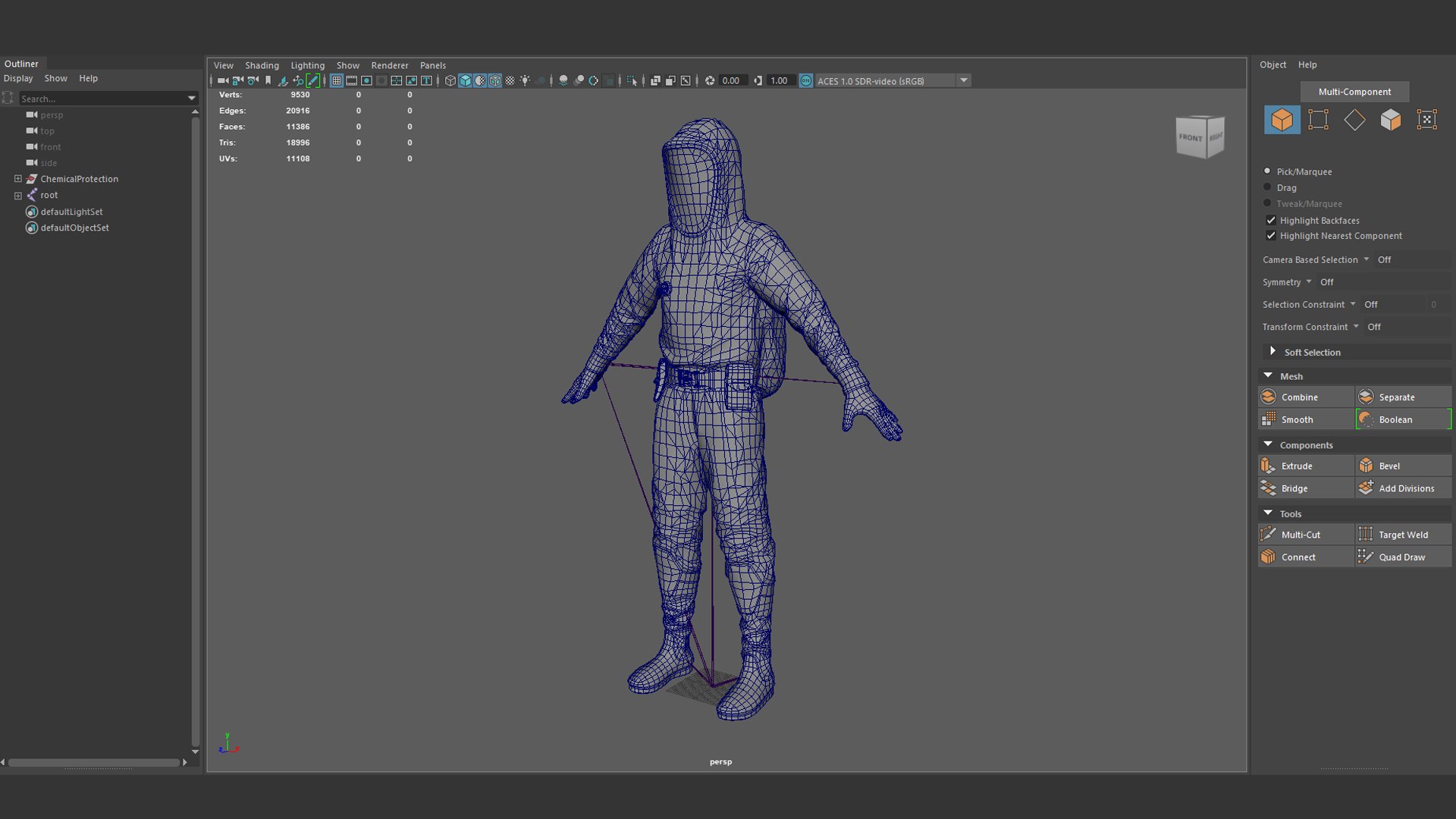 Chemical Protection 3D Model - TurboSquid 2177172