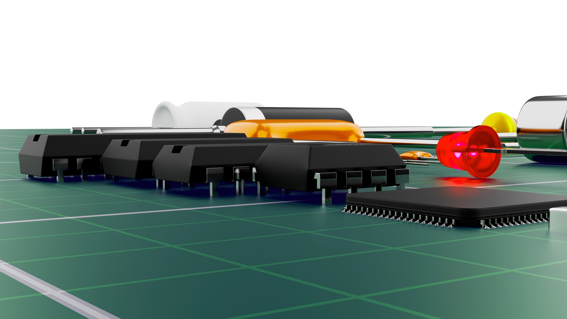3D Electronic Components - TurboSquid 1792079