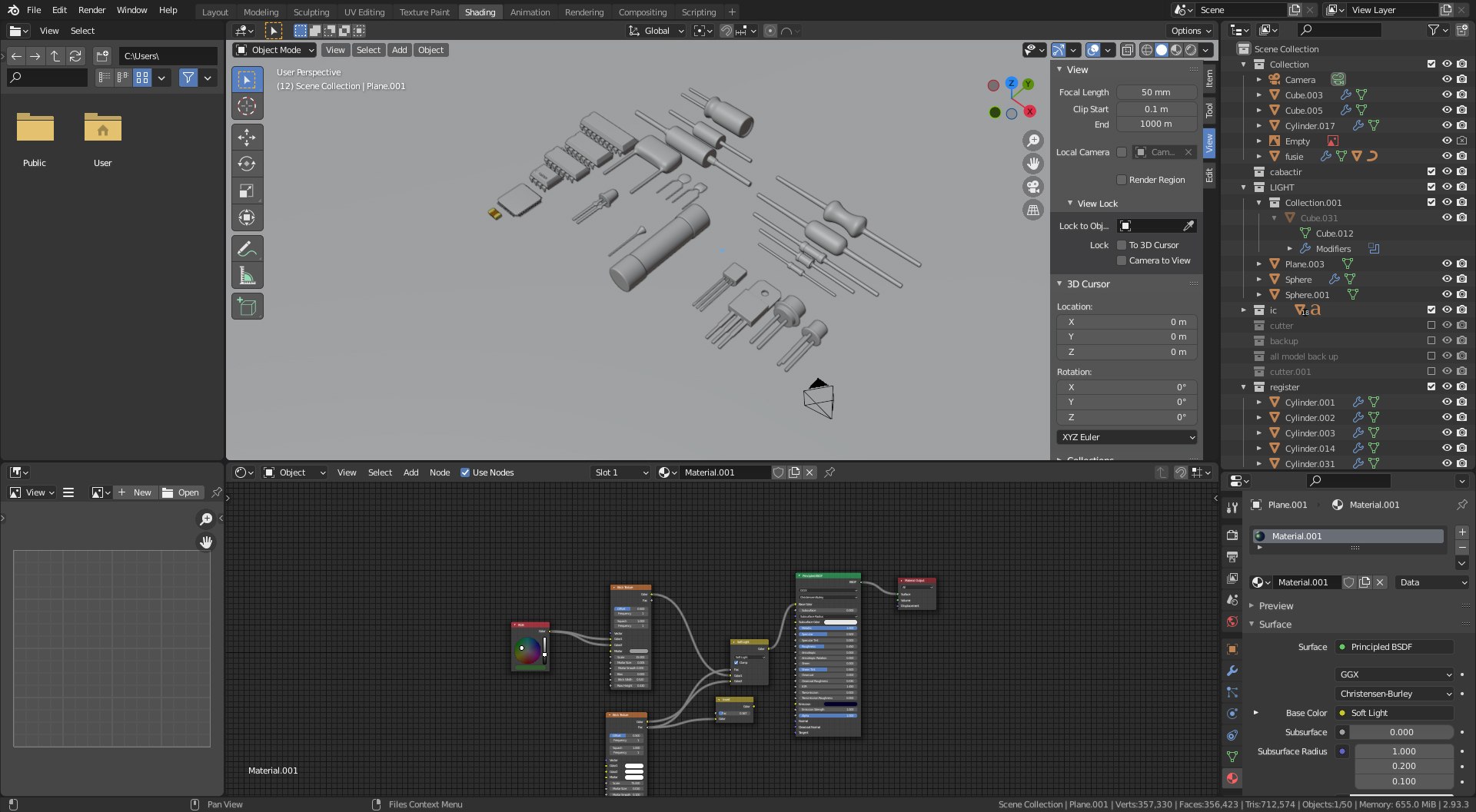 3D Electronic Components - TurboSquid 1792079