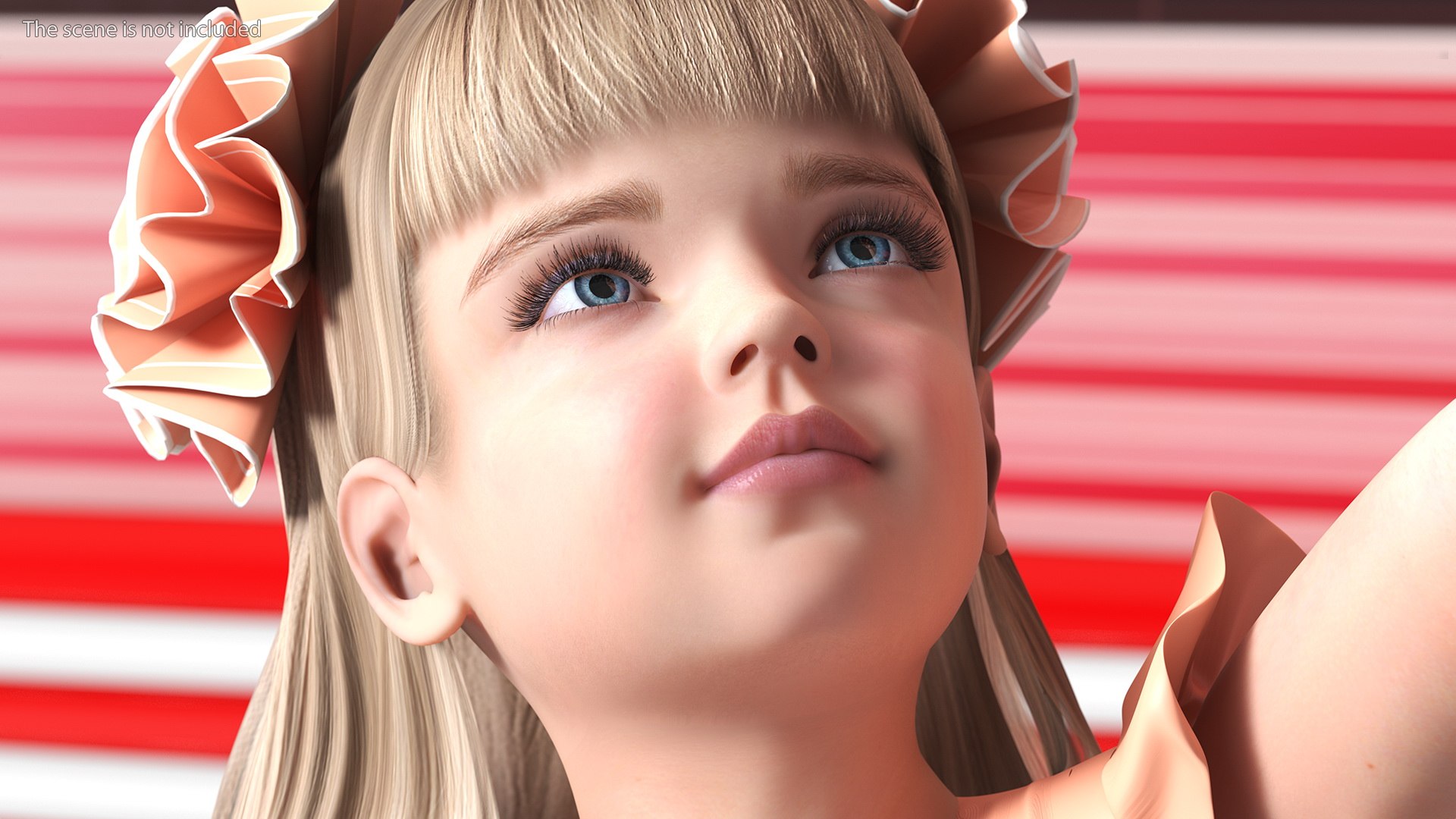 3D Dancing Child Girl model - TurboSquid 1892630