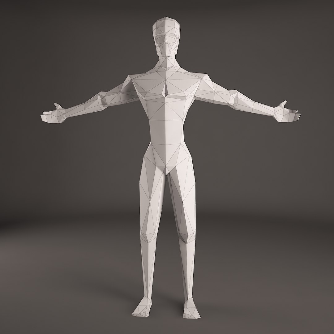 3d Model Man Figure