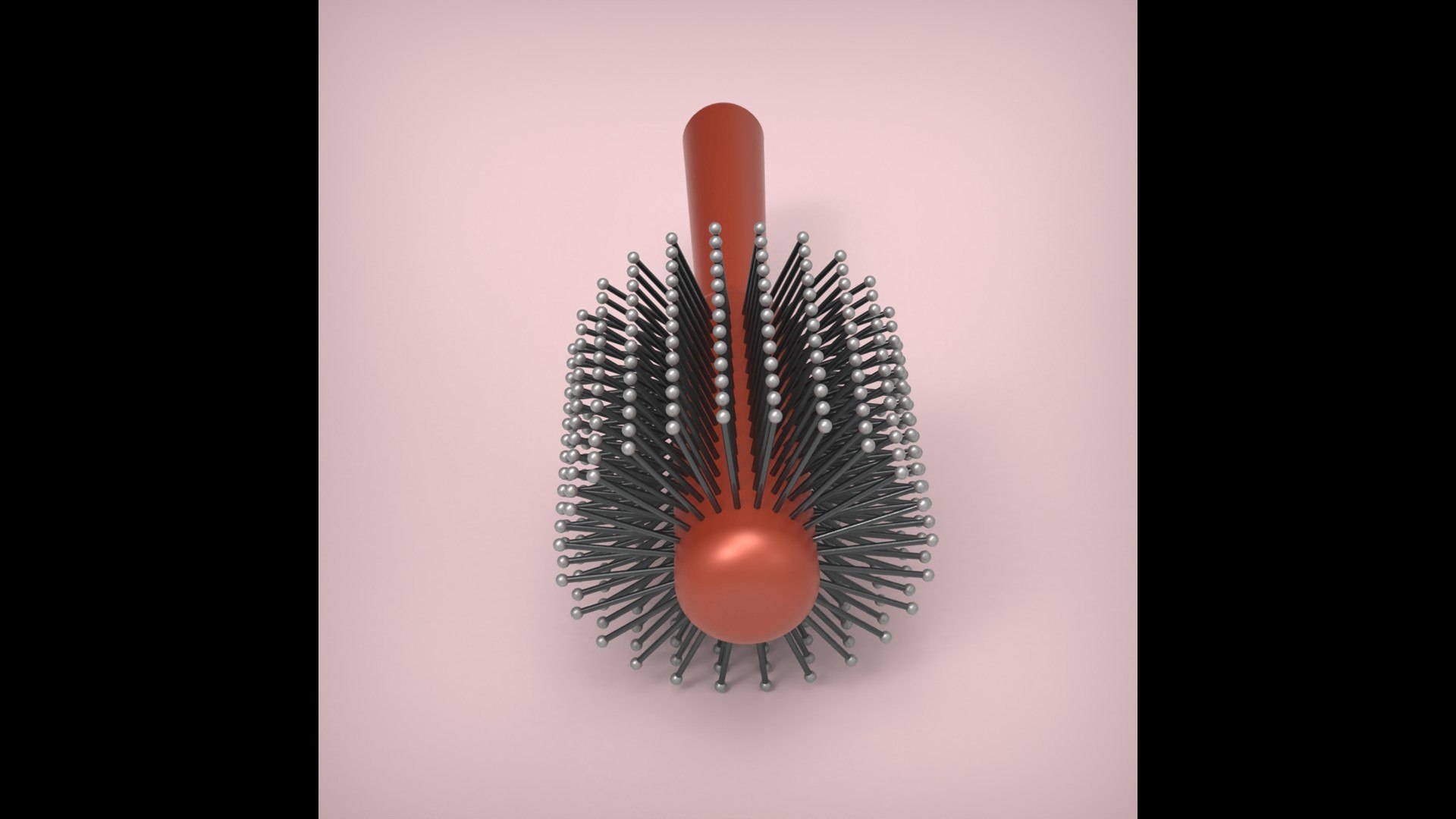 Round Hair Brush 3D Model - TurboSquid 2287028