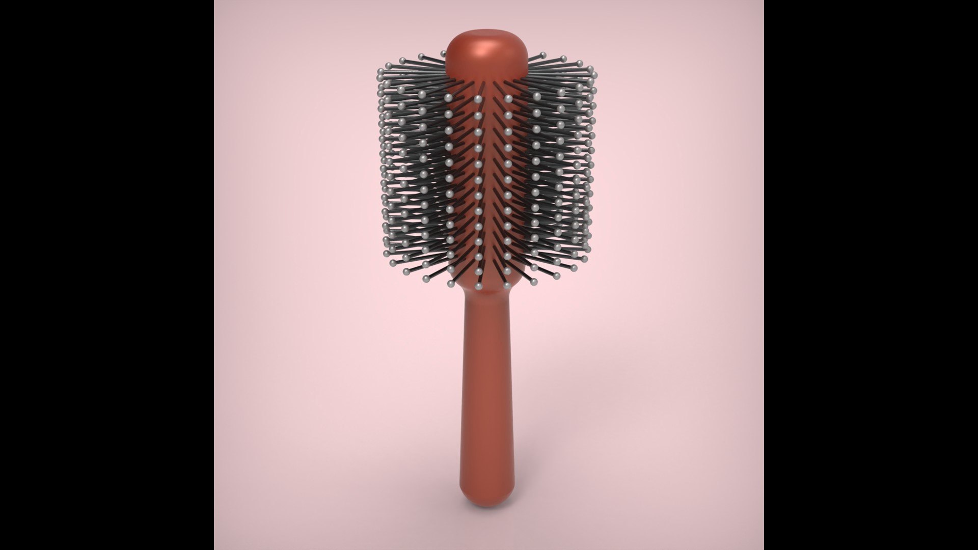 Round Hair Brush 3D Model - TurboSquid 2287028