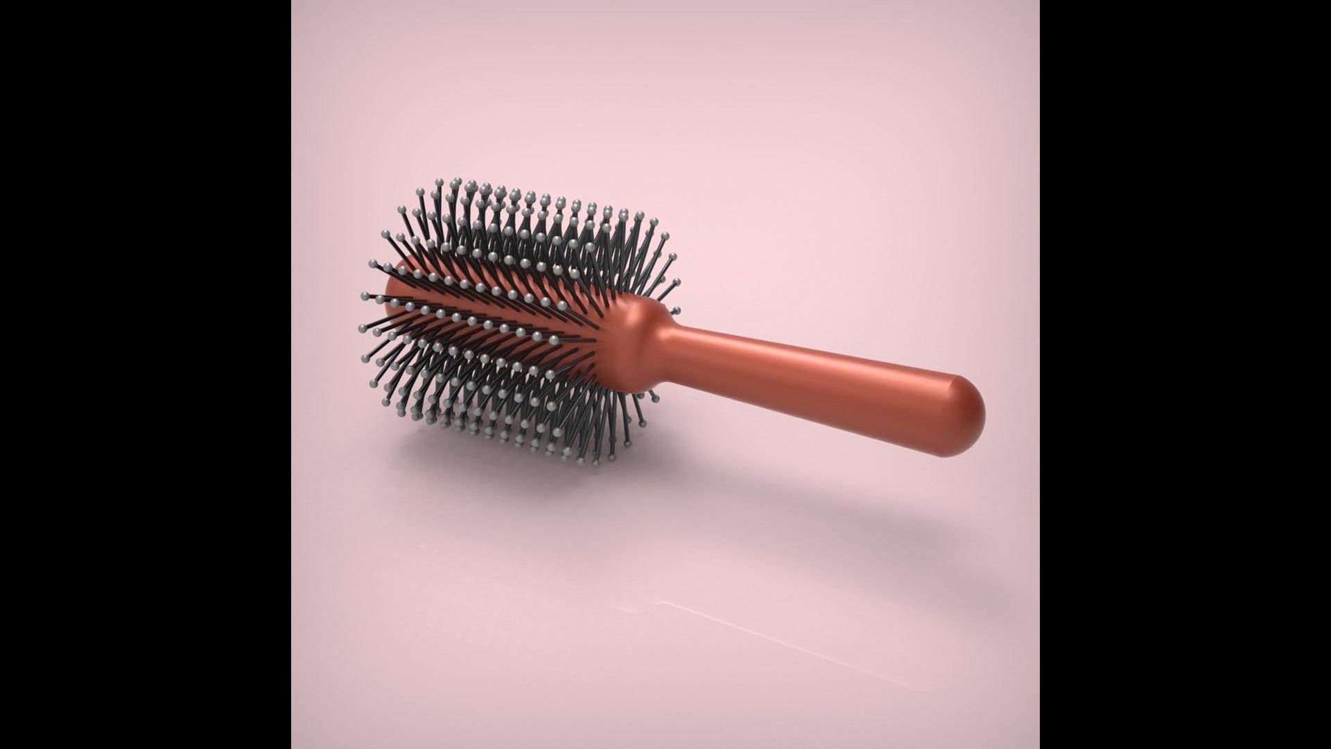 Round Hair Brush 3D Model - TurboSquid 2287028