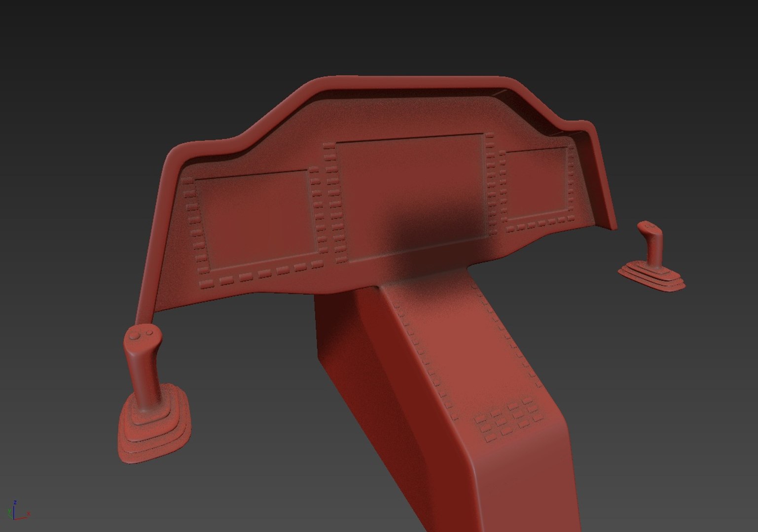 Aircraft Control Panel 3D Model - TurboSquid 1644363