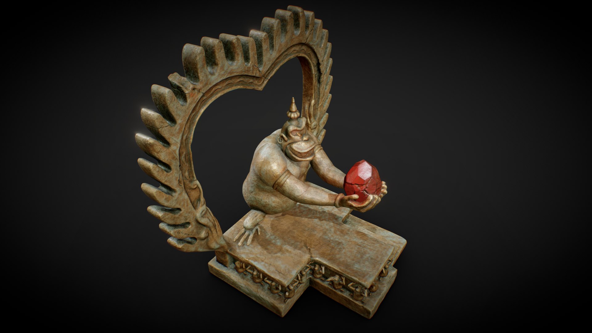 Forbidden Treasure 3D model - TurboSquid 1986005