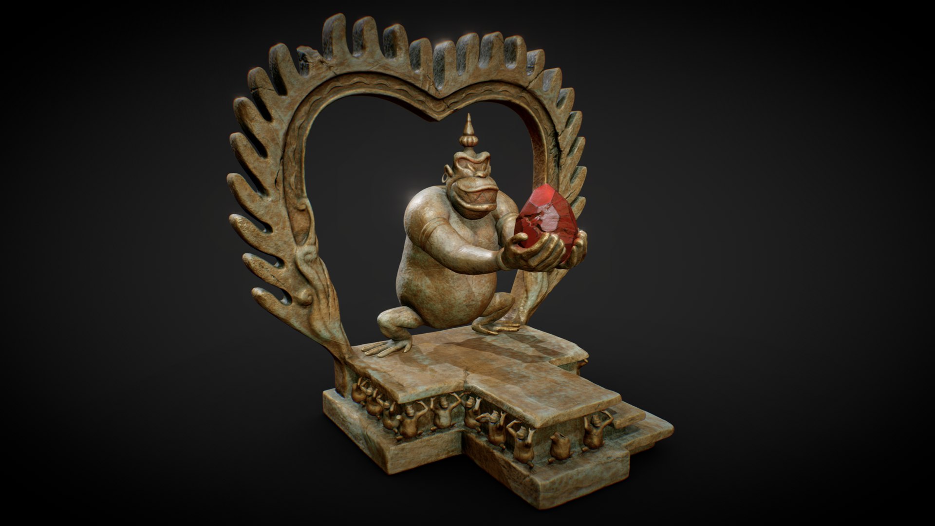 Forbidden Treasure 3D model - TurboSquid 1986005