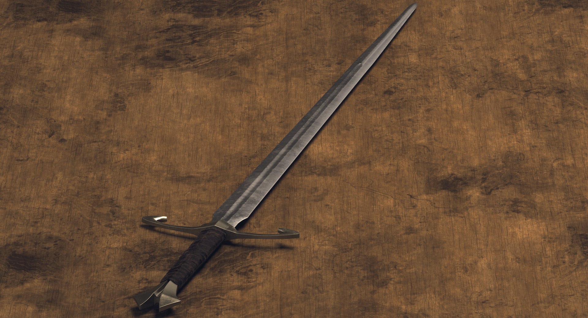 3D Handed Sword Blade Model - TurboSquid 1152219