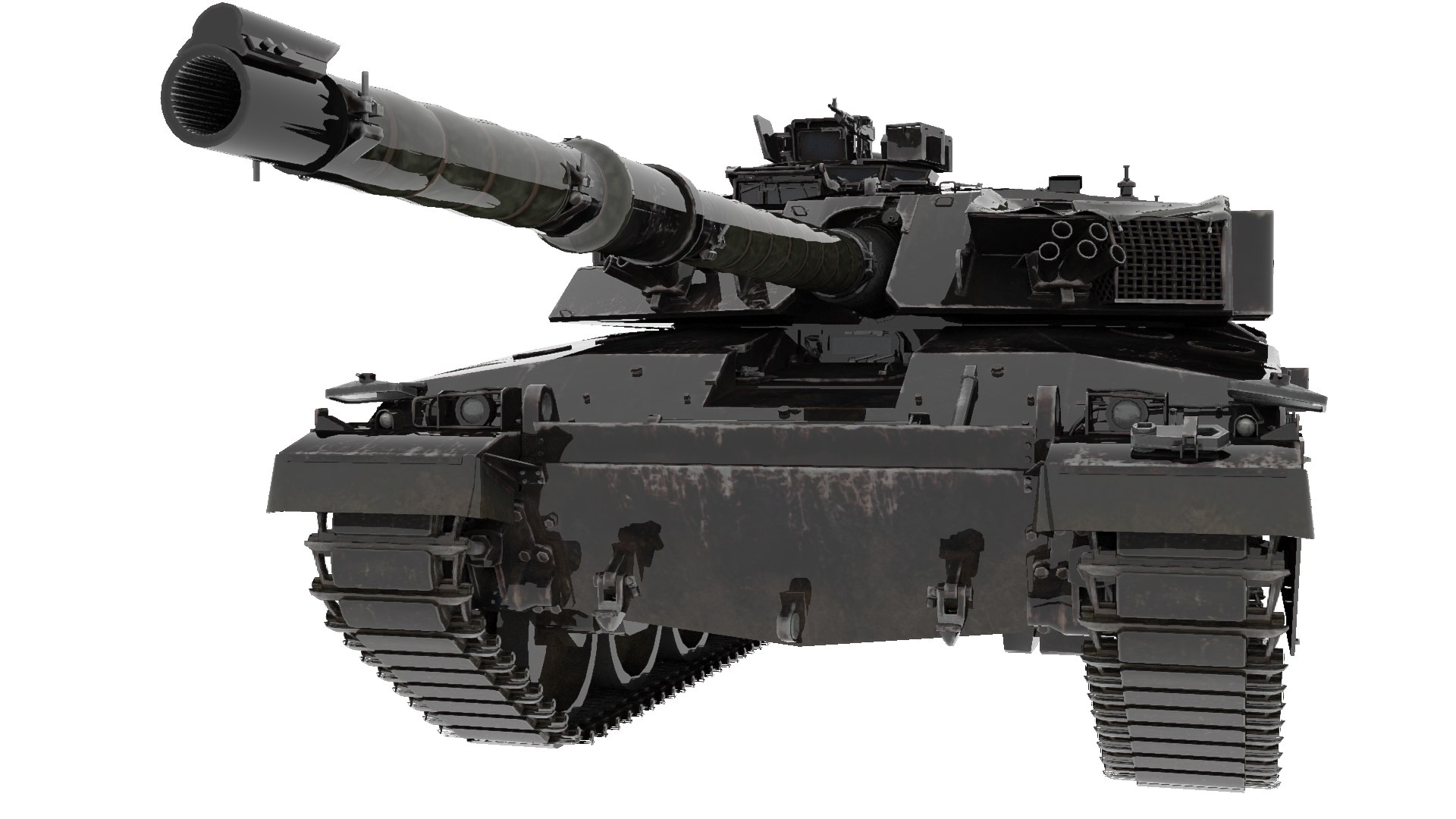 3D model challenger 1 - TurboSquid 1310392