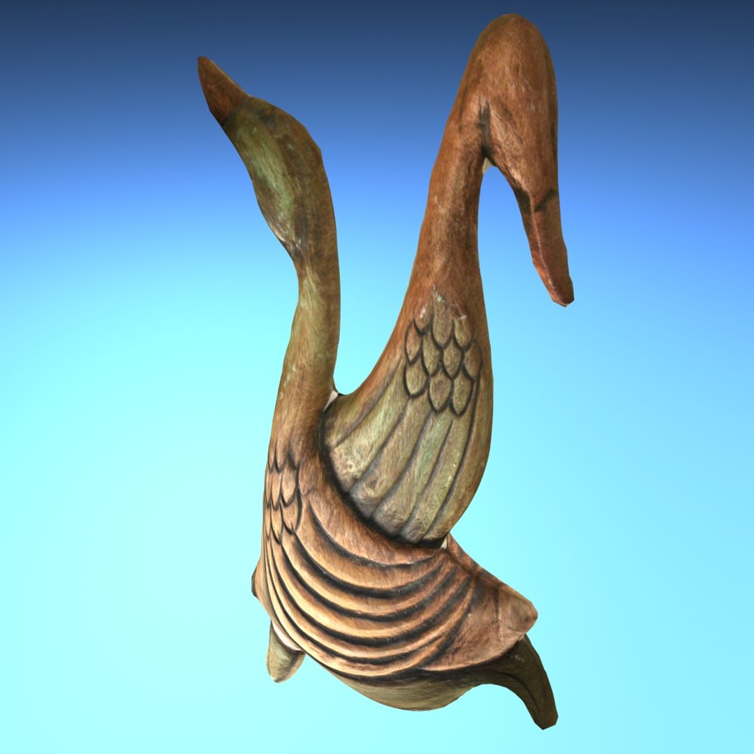 3D decorative siamese ducks - TurboSquid 1199681