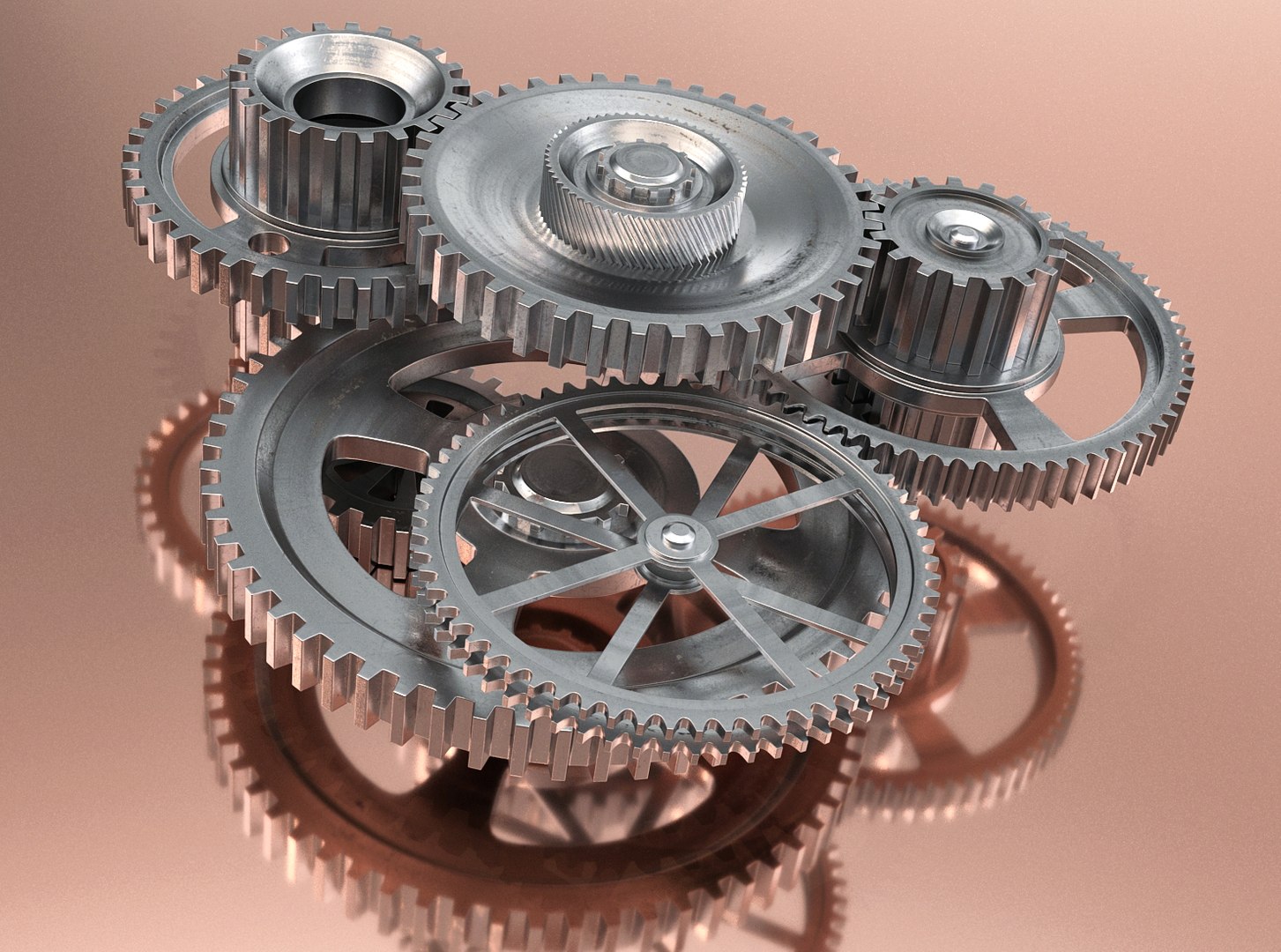 3D Metal Gear Mechanism Animation - TurboSquid 1538759