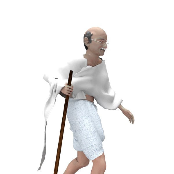 maya mahatma gandhi animation