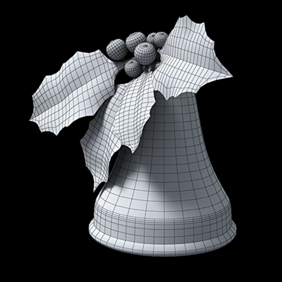Christmas Bell 3d Max