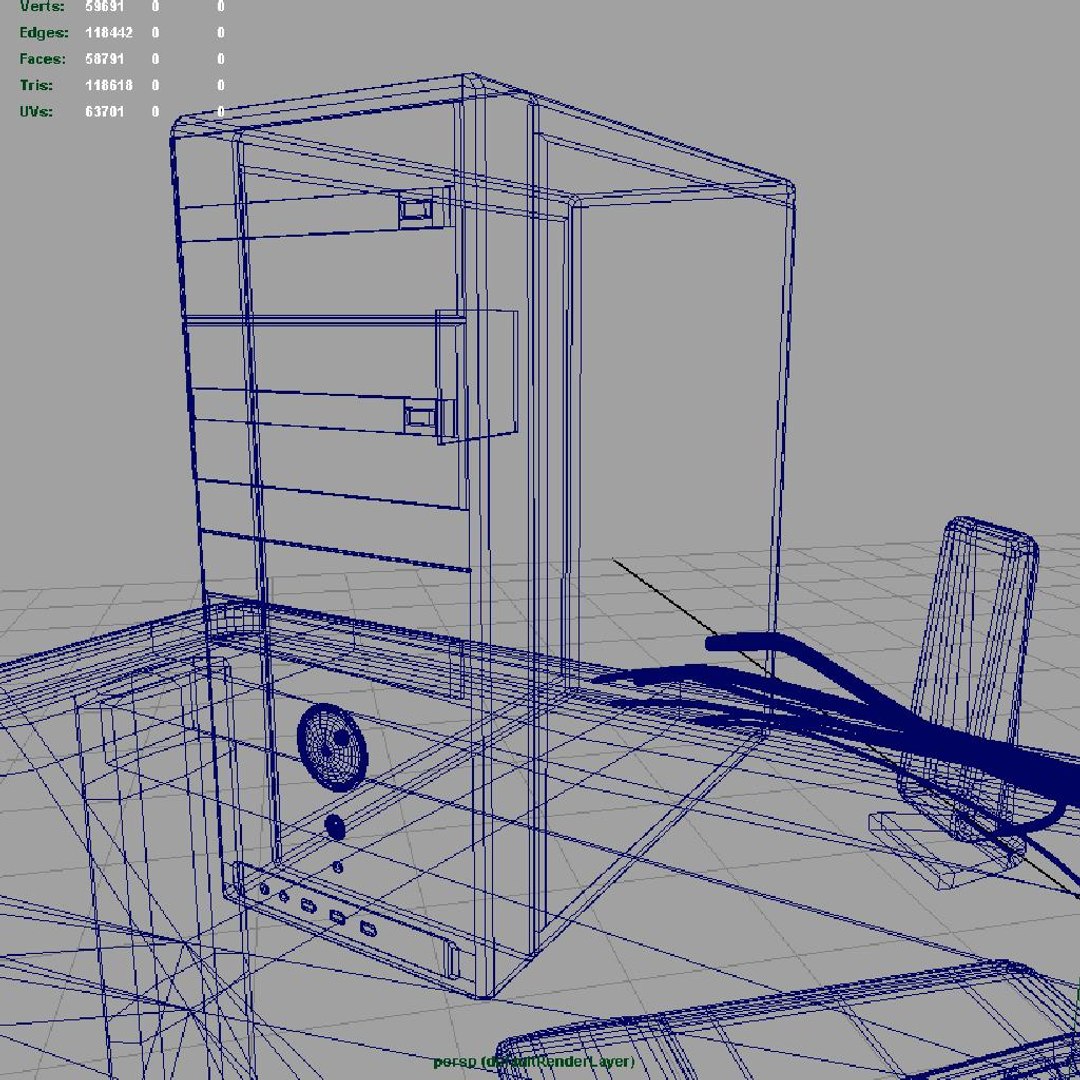 3d Model Computer Settings