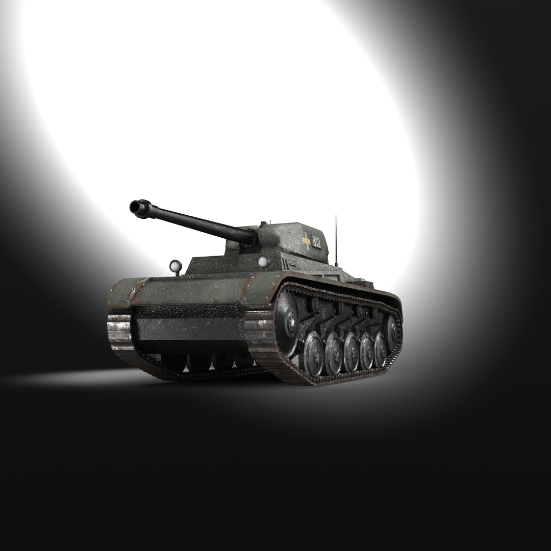 modelo 3d Tanque WW2 - TurboSquid 1224320