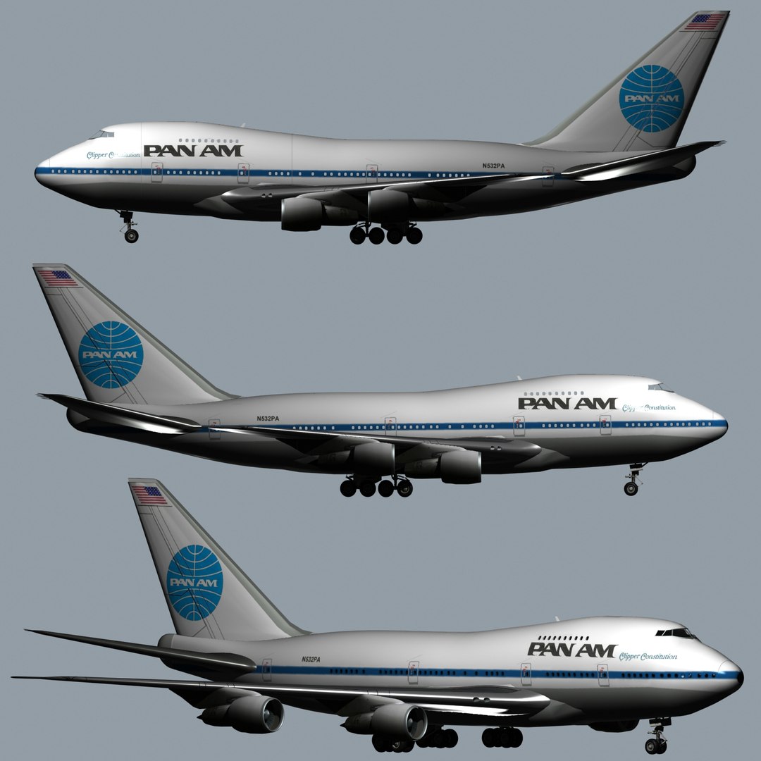 3D boeing 747 sp - TurboSquid 1399729