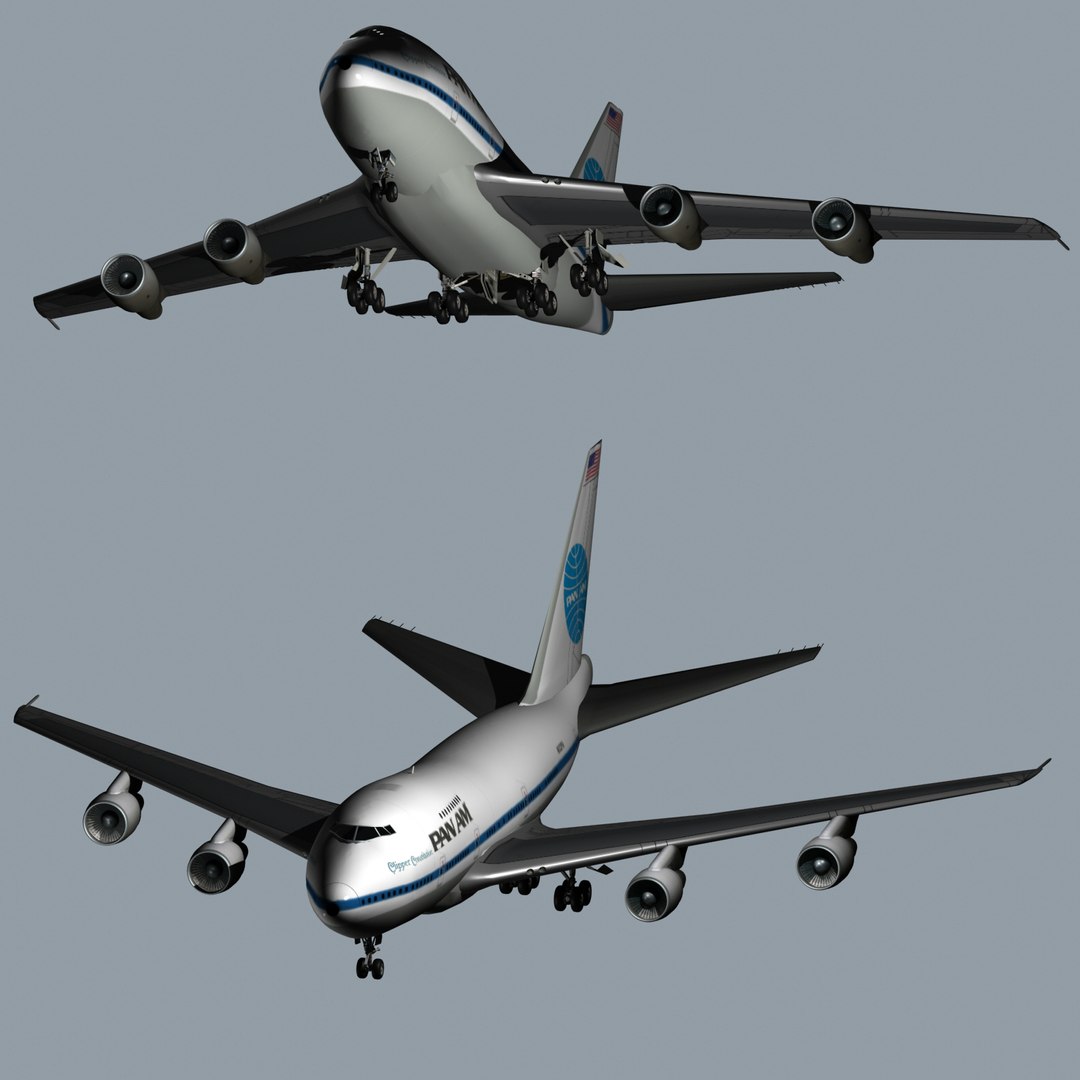 3D boeing 747 sp - TurboSquid 1399729