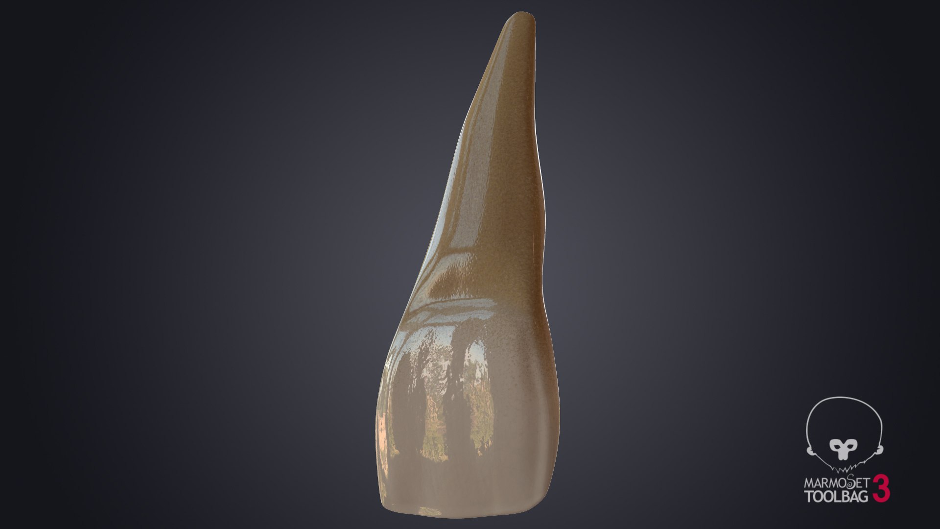Human upper central incisor 3D - TurboSquid 1510796