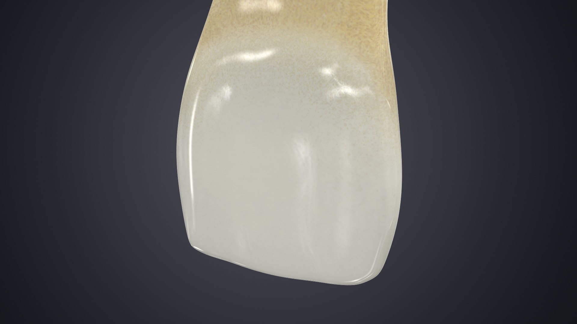 Human upper central incisor 3D - TurboSquid 1510796