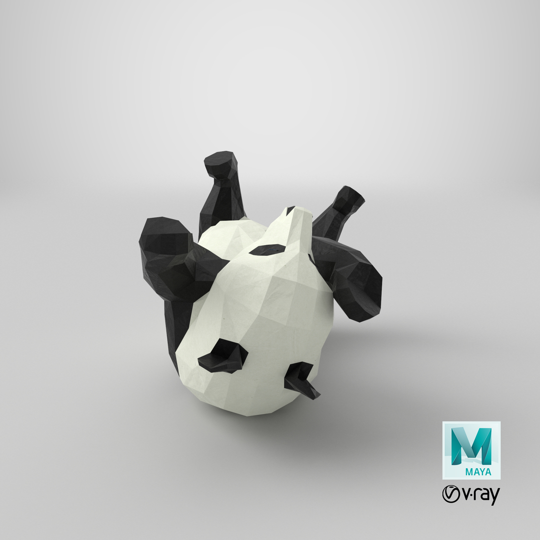3D panda---rolling model - TurboSquid 1223677