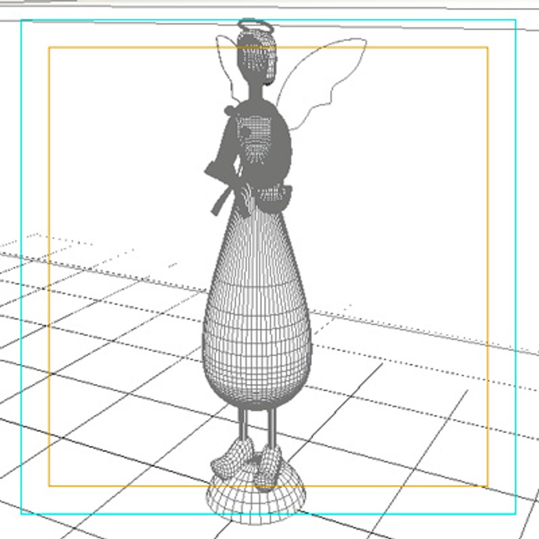 3d Angel Figure