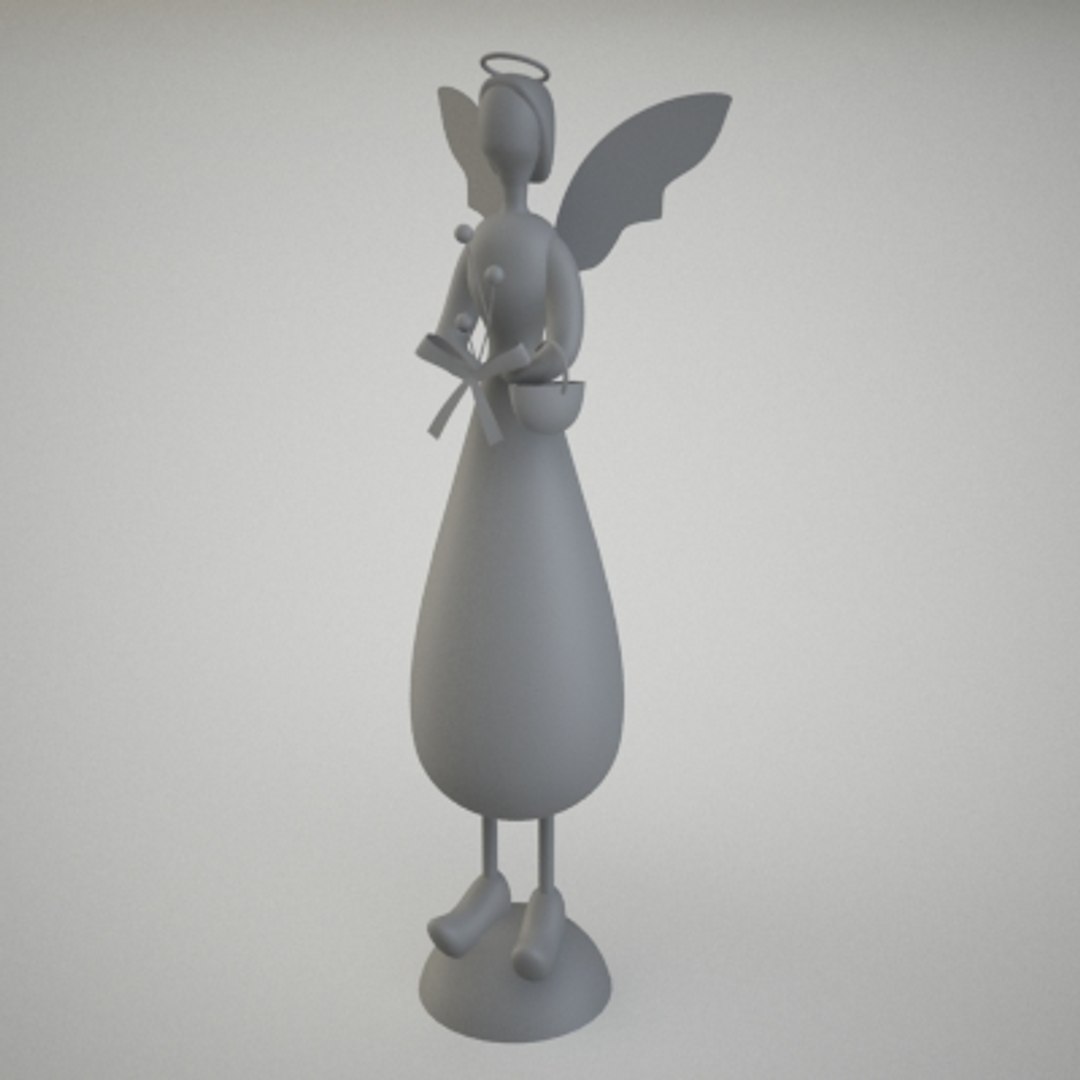 3d Angel Figure