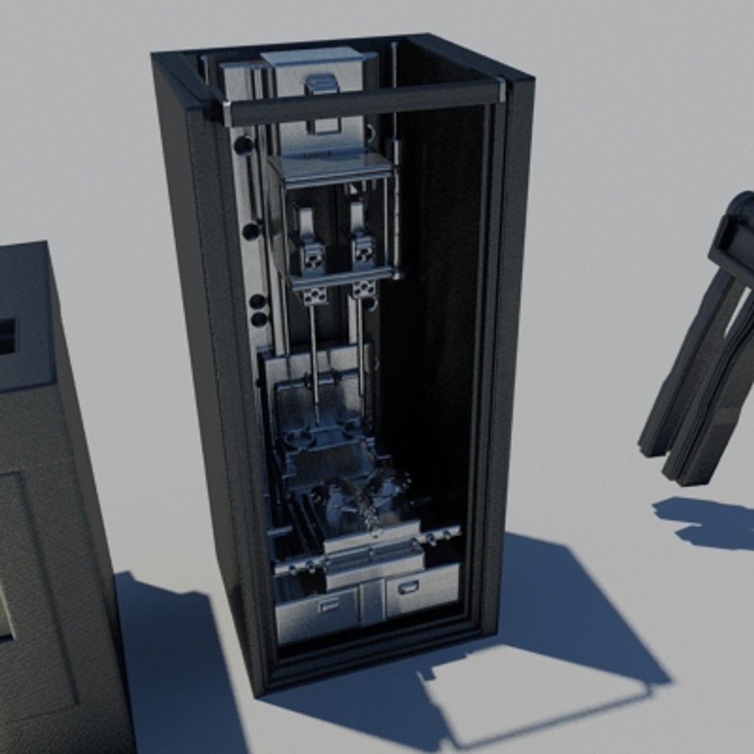 Industrial Machines 3d Model