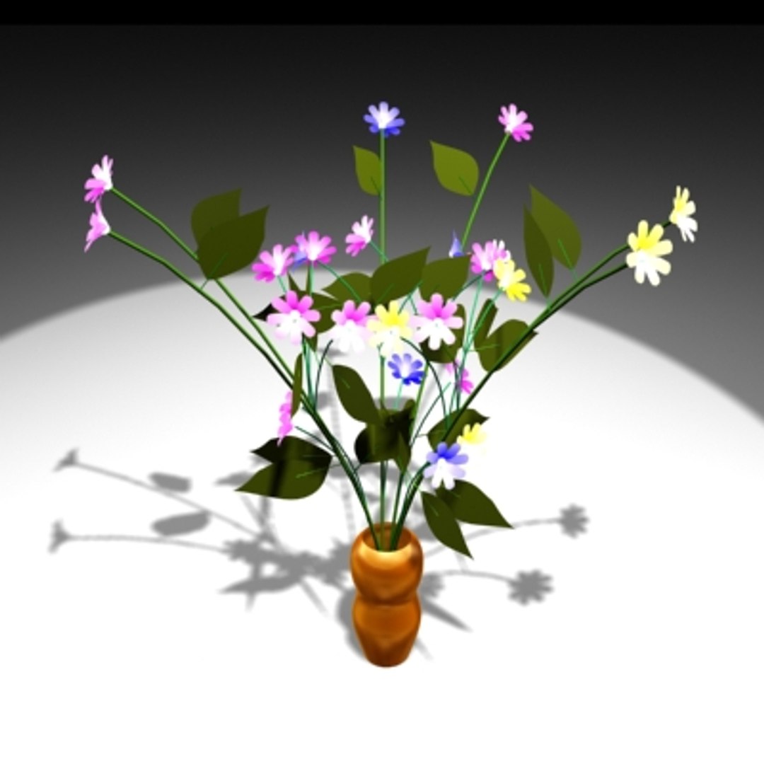Free Flowers 3d Model
