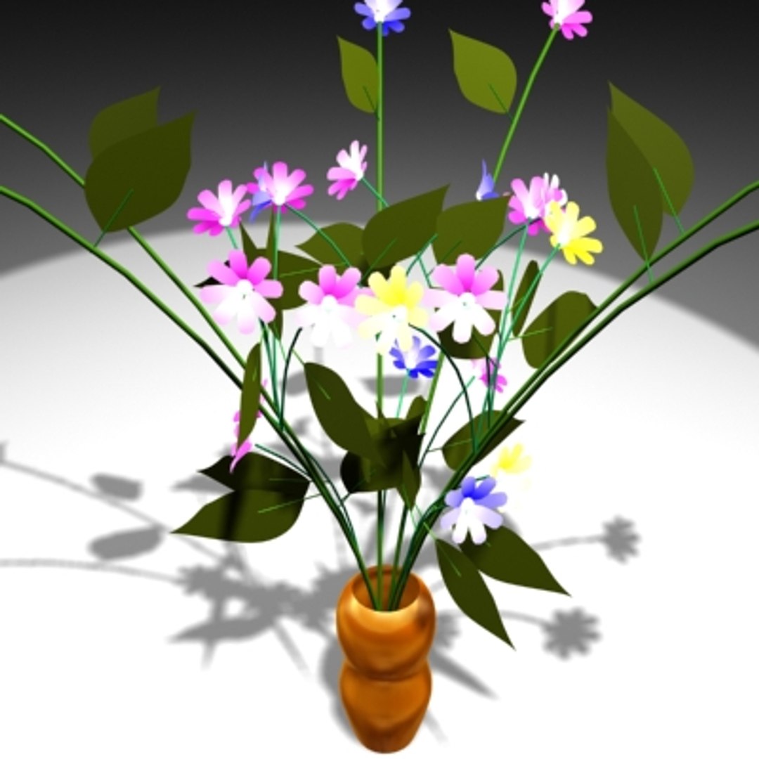 Free Flowers 3d Model