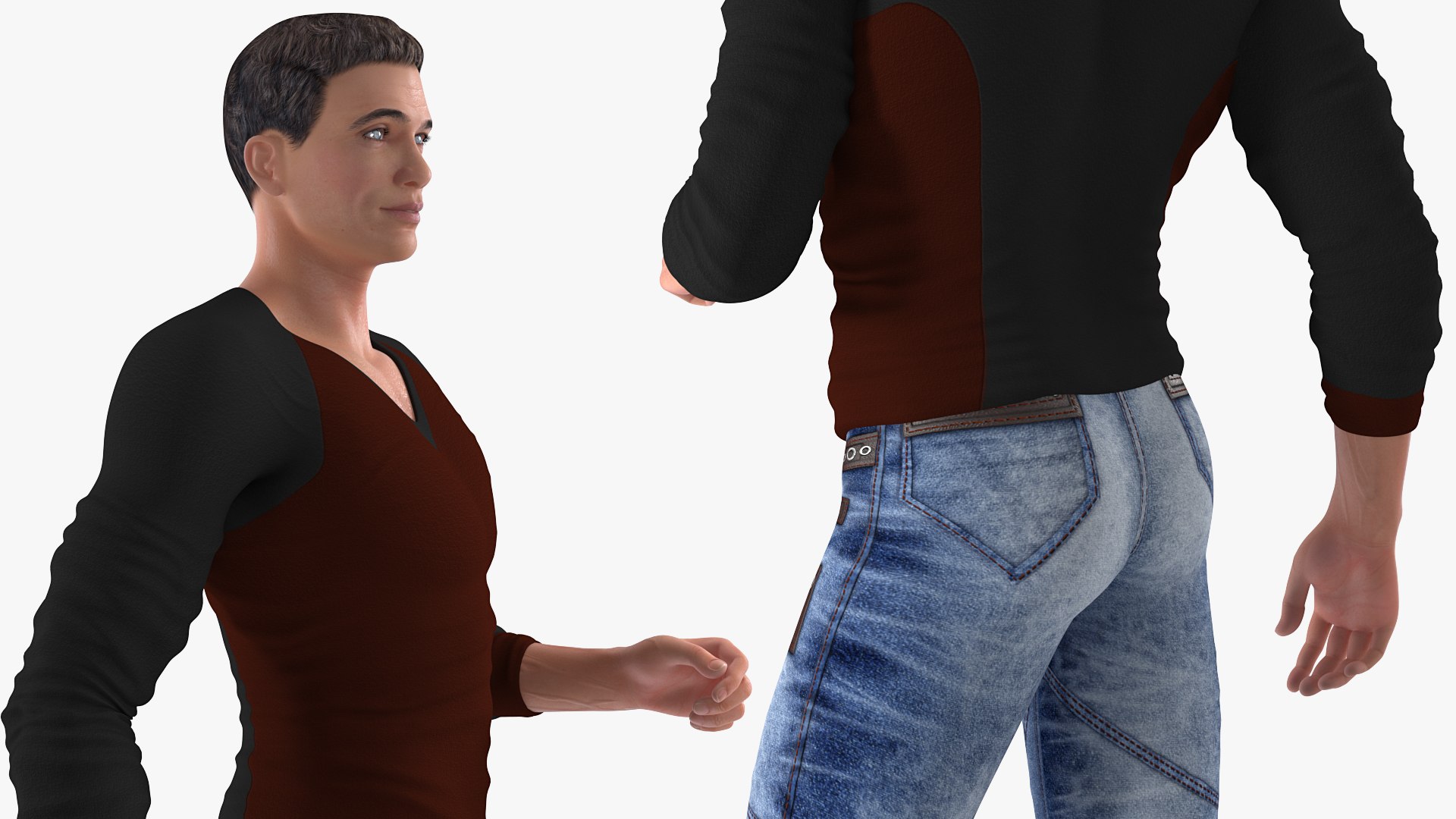 Man Urban Style Clothing 3D - TurboSquid 1521248