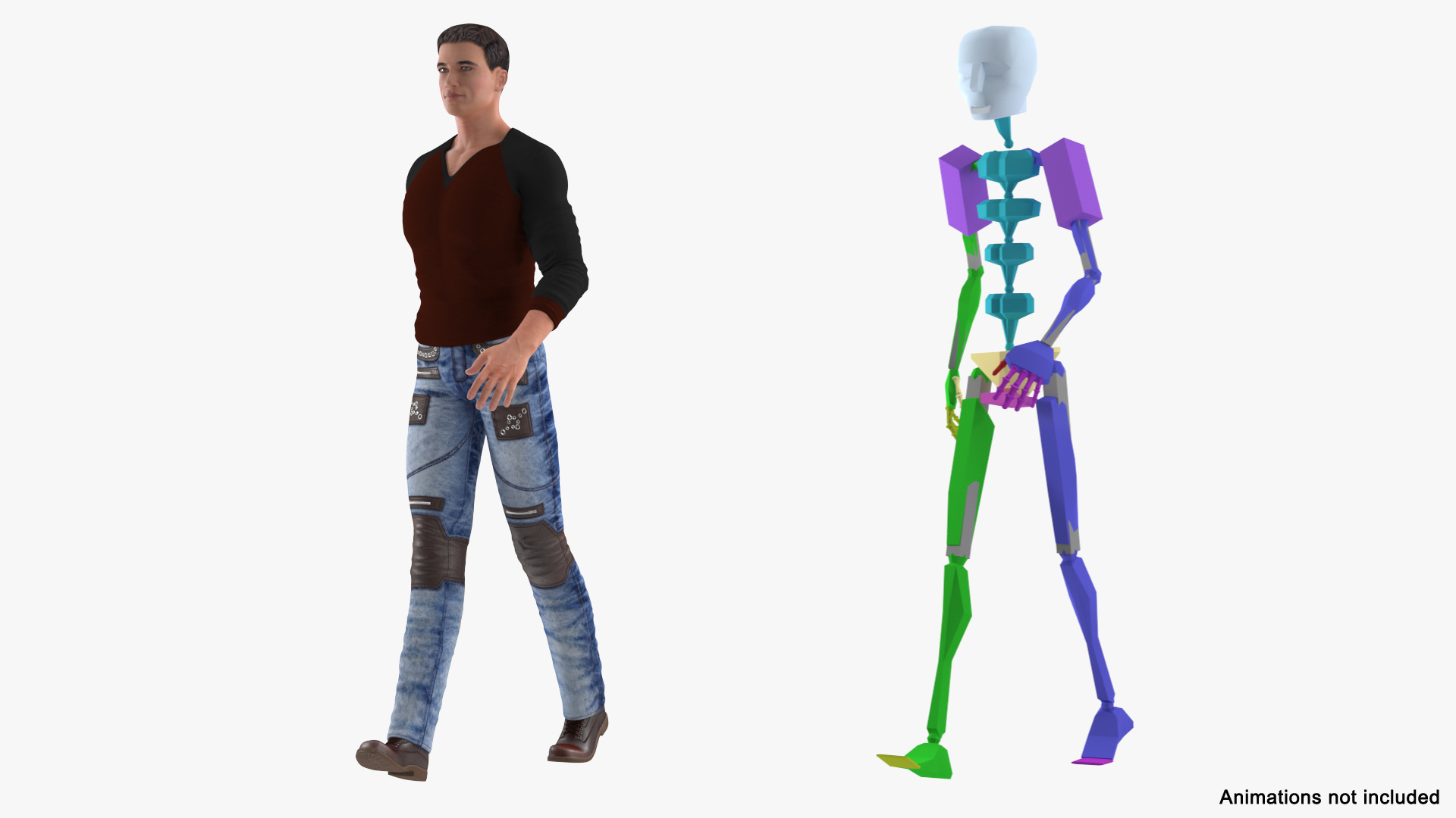 Man Urban Style Clothing 3D - TurboSquid 1521248