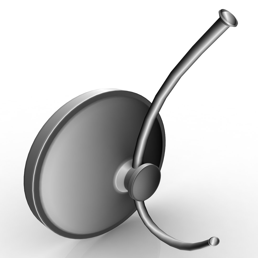 Single Robe Hook Dxf