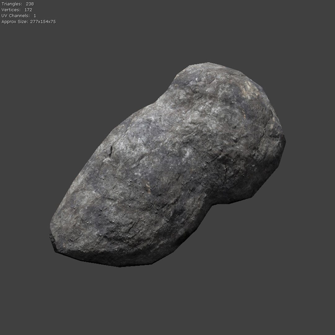 Generic Rocks Pack 3d Obj