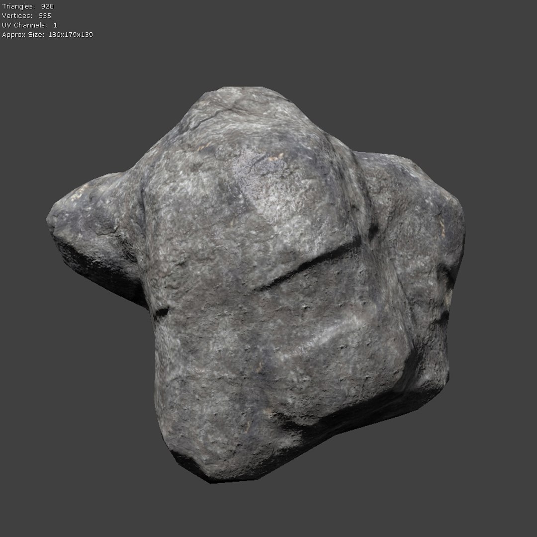 Generic Rocks Pack 3d Obj