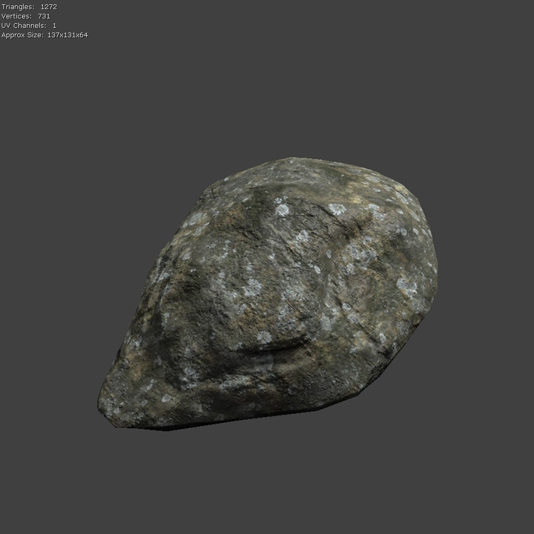 Generic Rocks Pack 3d Obj