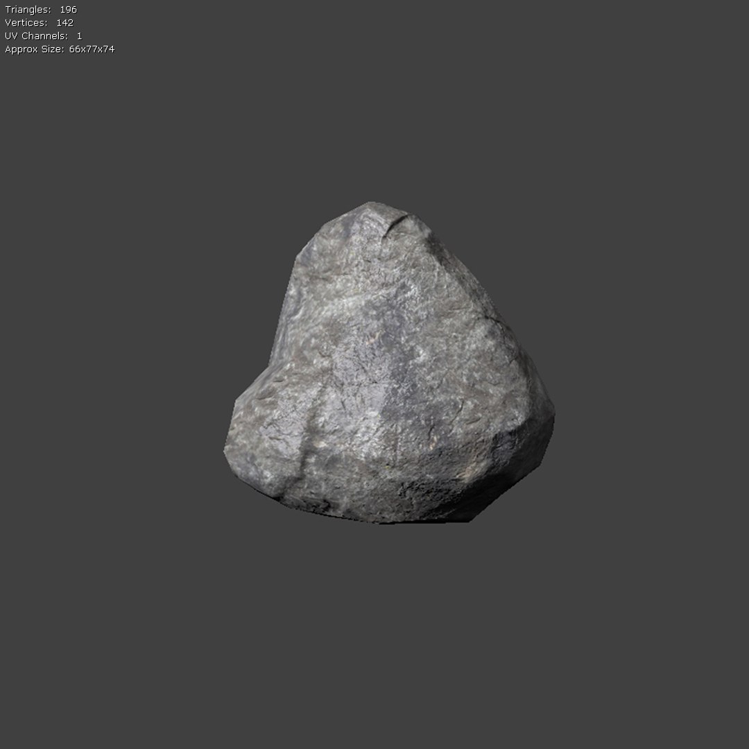 Generic Rocks Pack 3d Obj
