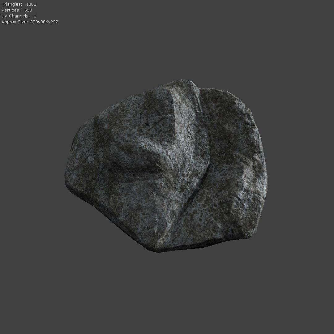Generic Rocks Pack 3d Obj