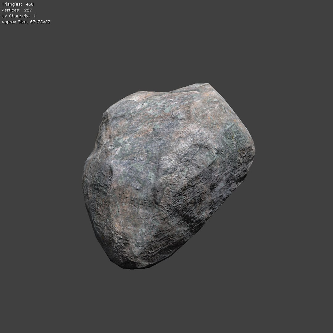 Generic Rocks Pack 3d Obj