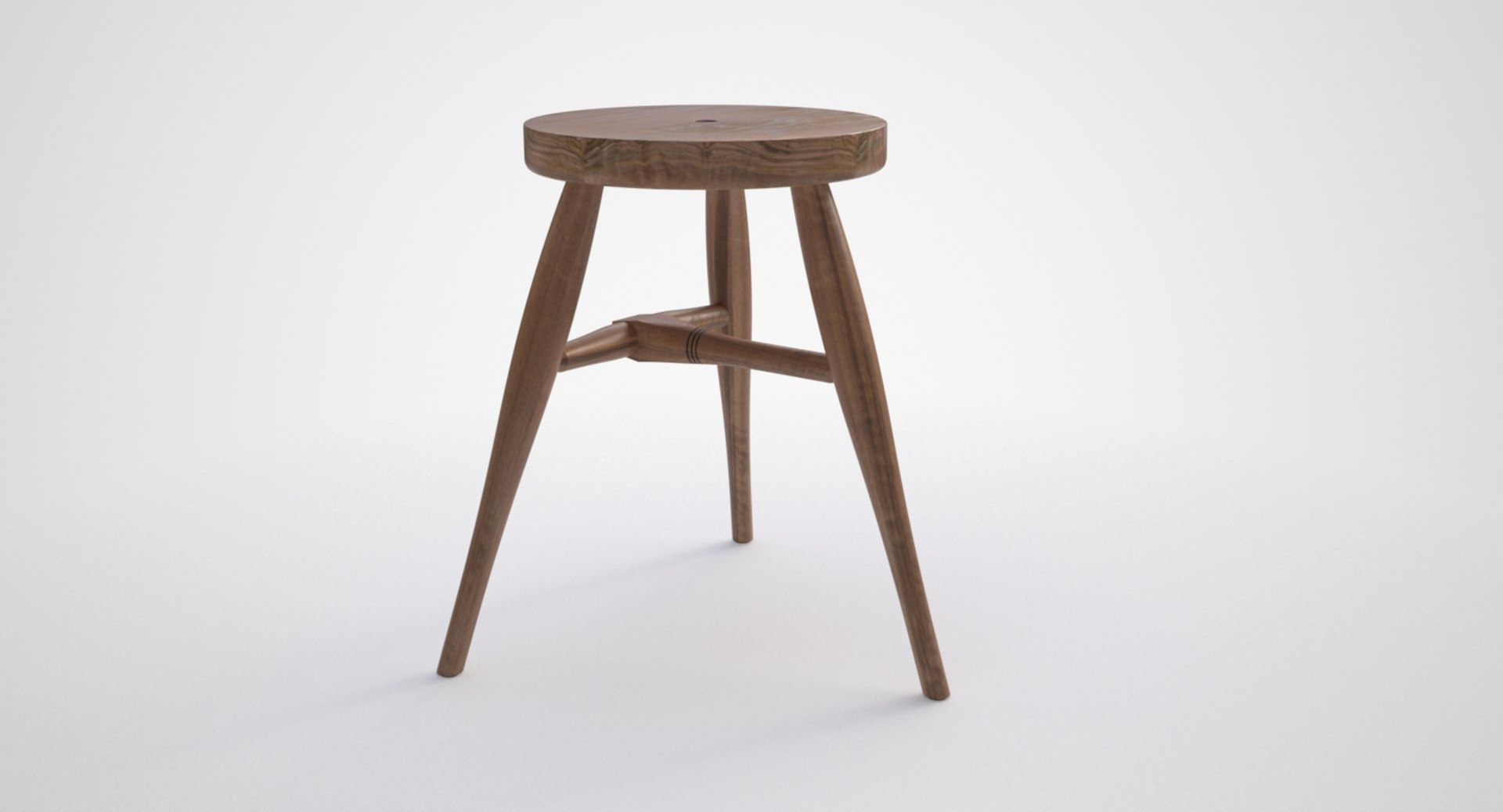 3d Model Of Bddw Milking Stool