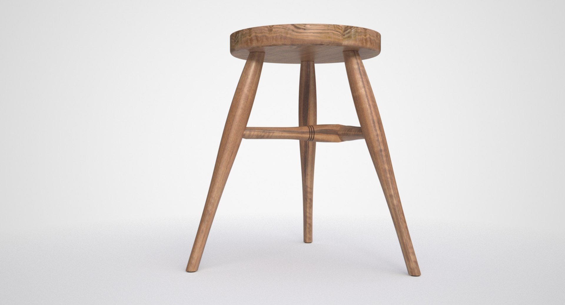 3d Model Of Bddw Milking Stool